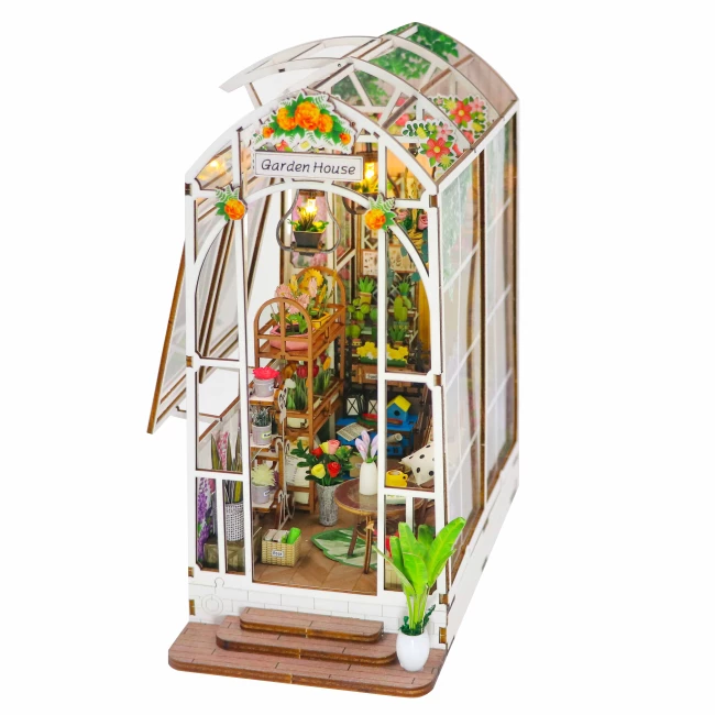 Book Nook Building Kit - Floral Corner - Crafts&Co